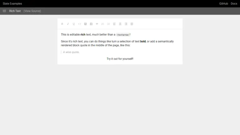 20+ Best Javascript Rich Text Editors (WYSIWYG) For Faster And Useful ...