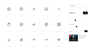 A collection of popular 10+ React icon libraries to choose from.