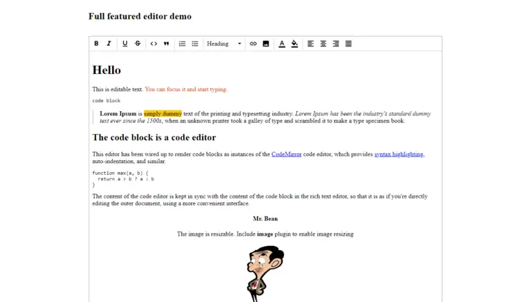 Top 15 Best Angular Rich Text Editors For Web Development