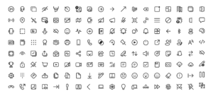 A collection of popular 10+ React icon libraries to choose from.