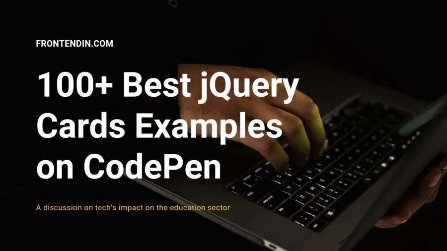 50+ Best jQuery Cards Examples on CodePent