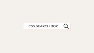 Free 60+ CSS Search Box Code Snippets